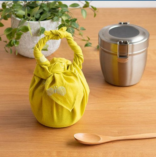 Cho Musubi - 48 Mina Perhonen Linen Embroidery L choucho Yellow - 48 ミ – Magnificent Items from ...