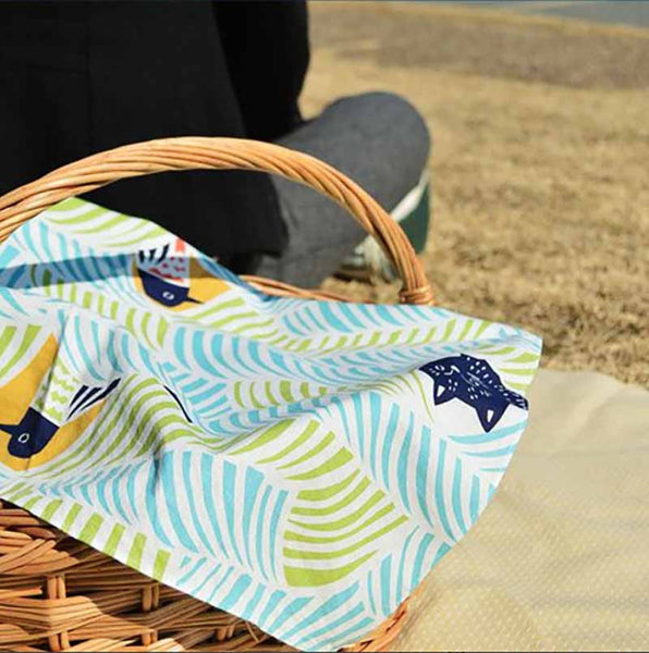 Kata Kata - Neko to Tori (Cats and birds) Green ねこととり グリーン 20015-204 ...