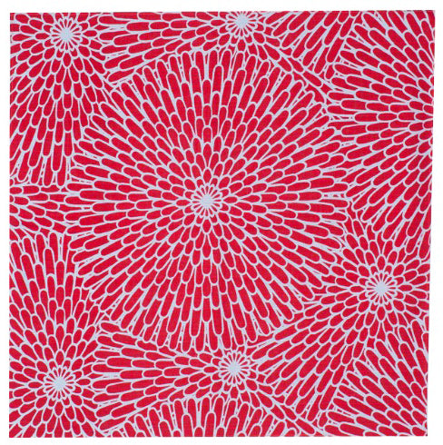 Isamonyou - Double-Sided Dyeing Kiku (Chrysanthemum) Red/Light Blue 48 ...